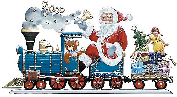 Christmas Express - 5 1/4 x 3" - The Weather Vane